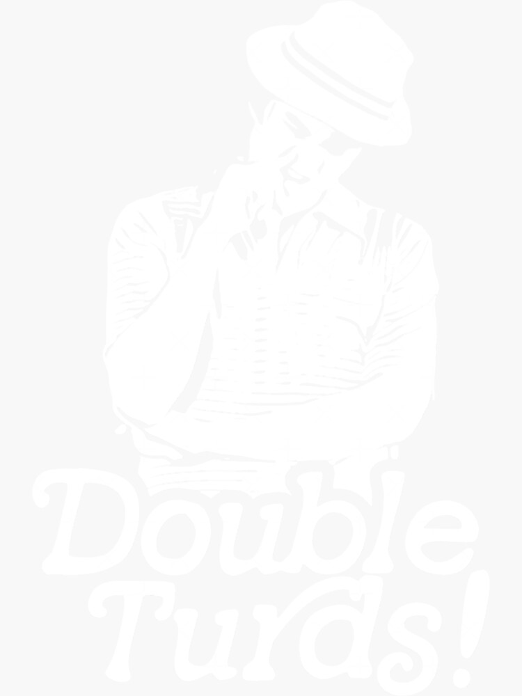 "Spaulding Smails Double Turds! Caddyshack Golf Quote" Sticker for Sale ...