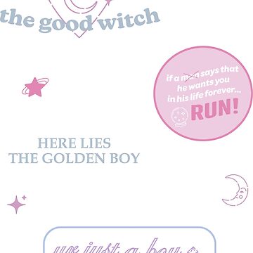"the good witch album pack" Sticker for Sale by thisiserinxo | Redbubble