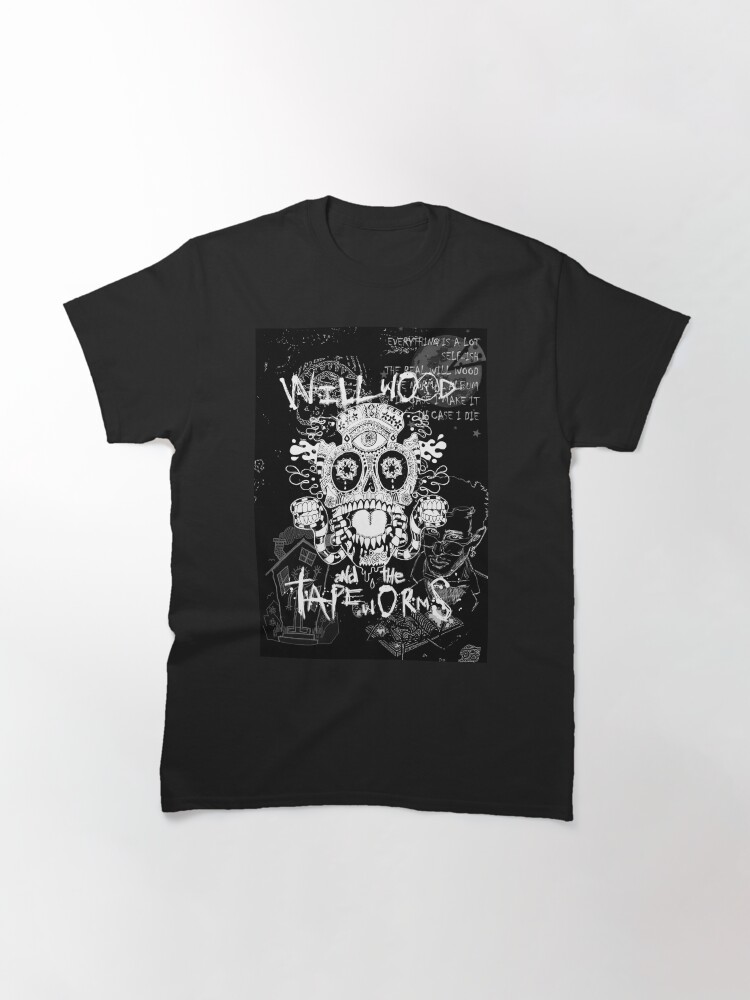Will Wood and The Tapeworms Artwork Design T-Shirt sold by Bette Calla ...
