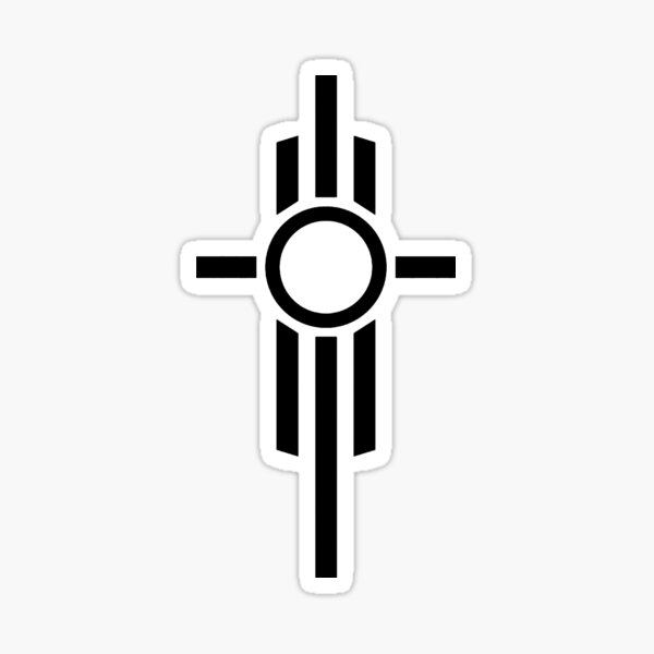 "Eye of Michael (2)" Sticker for Sale by teaforesting | Redbubble