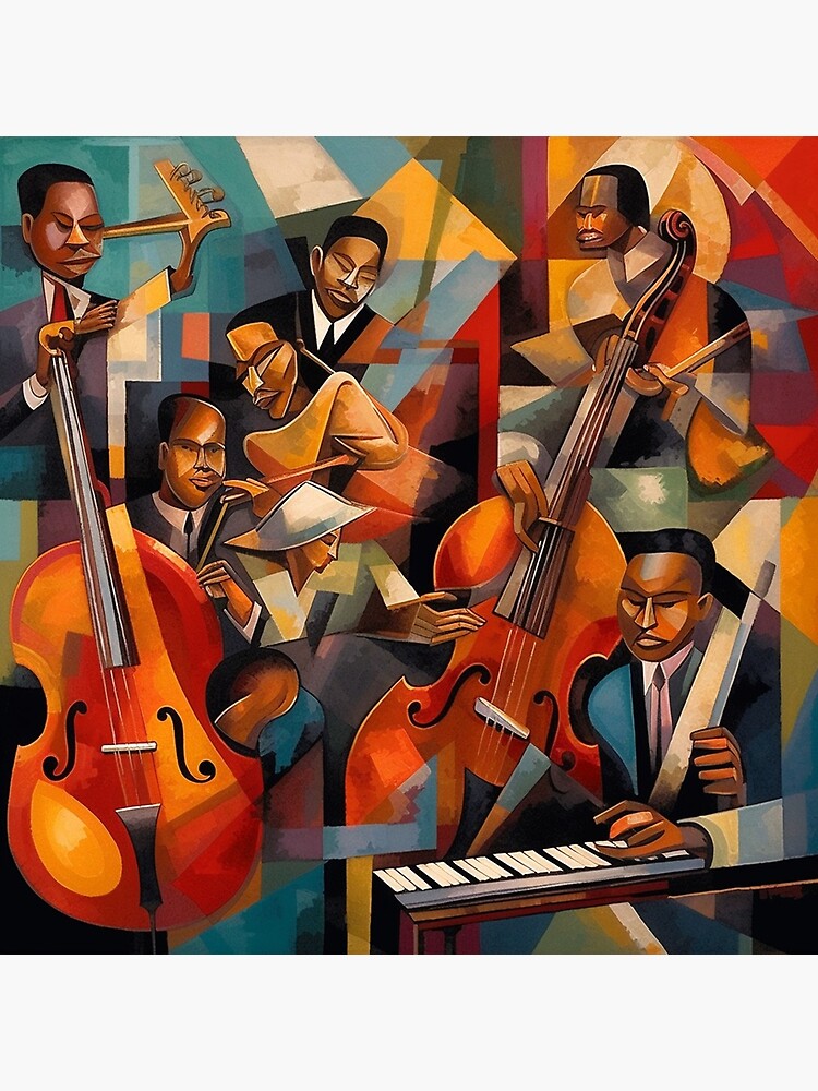 "Vintage Jazz Music Art" Poster for Sale by noahevely | Redbubble