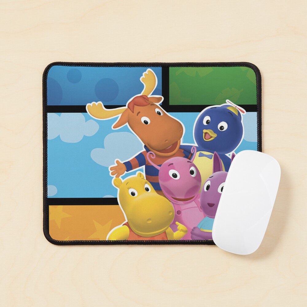 "Backyardigans Pablo Tyrone Tasha Austin Uniqua" Sticker for Sale by ...