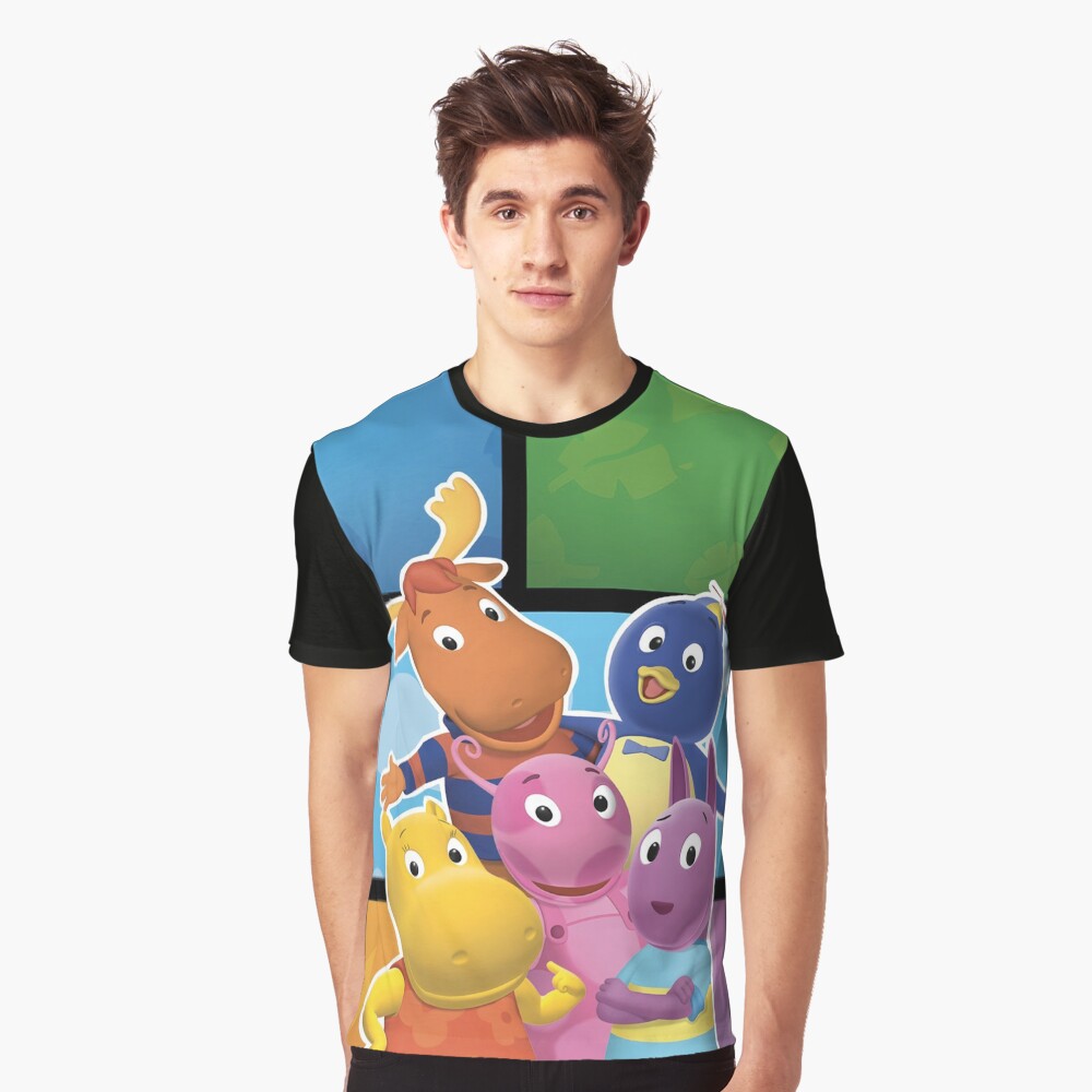 "Backyardigans Pablo Tyrone Tasha Austin Uniqua" Sticker for Sale by ...