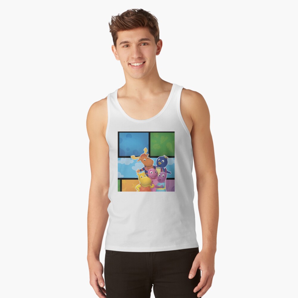 "Backyardigans Pablo Tyrone Tasha Austin Uniqua" Sticker for Sale by ...