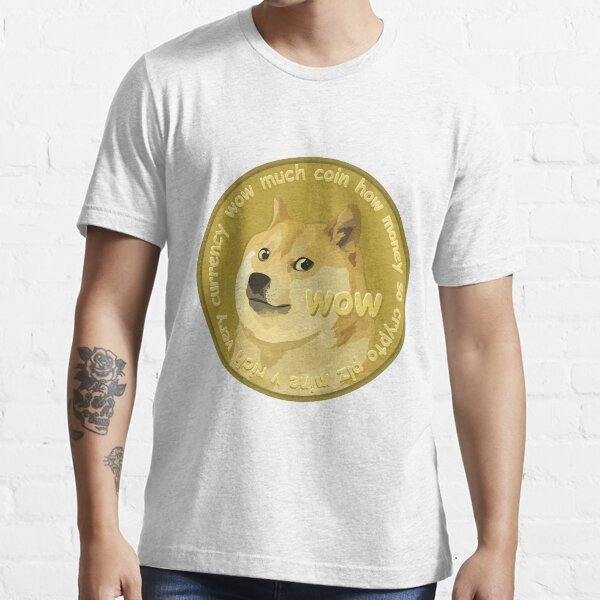 "Doge Coin" T-shirt for Sale by wasabi67 | Redbubble | doge coin t ...
