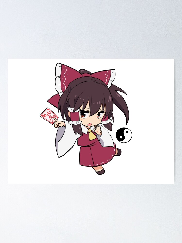 "Reimu" Poster by matcha-art | Redbubble