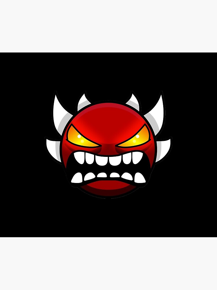 "angry geometry dash" Comforter for Sale by shen-illaz | Redbubble