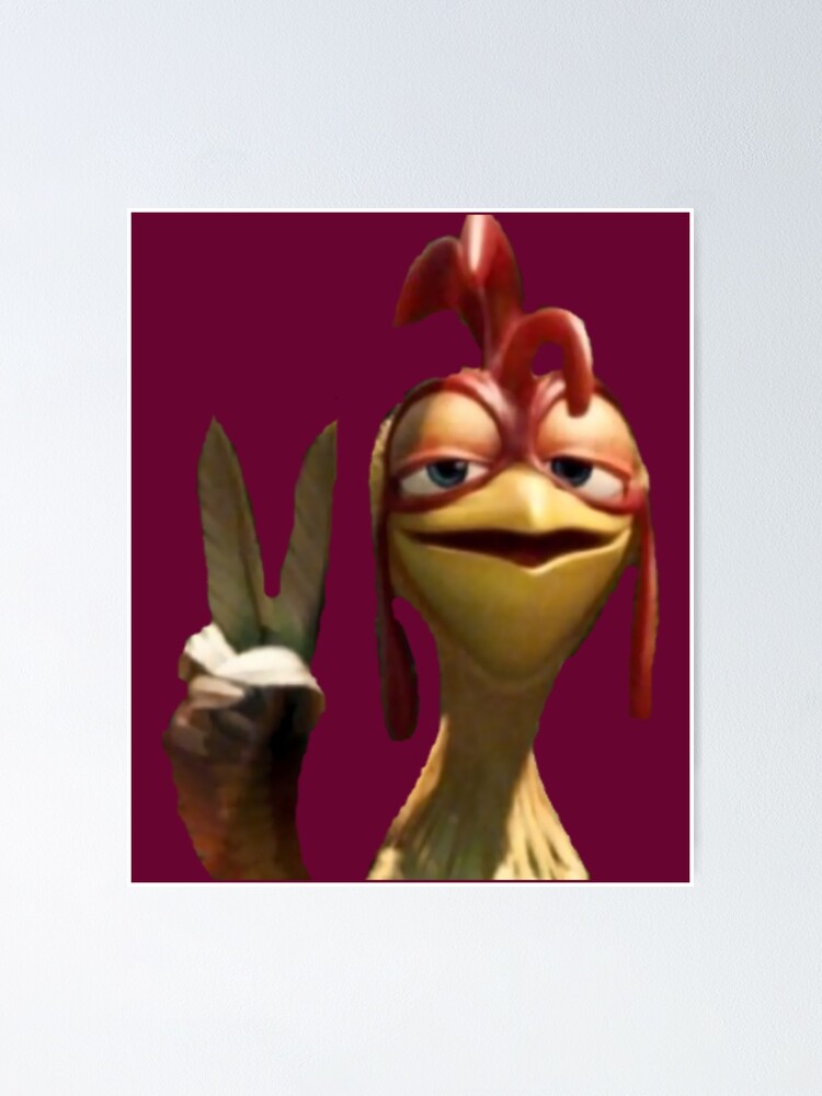 "Chicken Joe " Poster for Sale by flskepwiowo0 | Redbubble