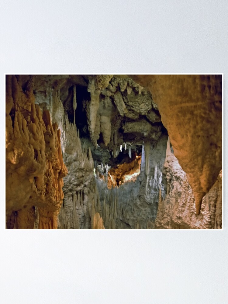 "Waitomo Glow worm Caves, New Zealand" Poster by AnnDixon | Redbubble