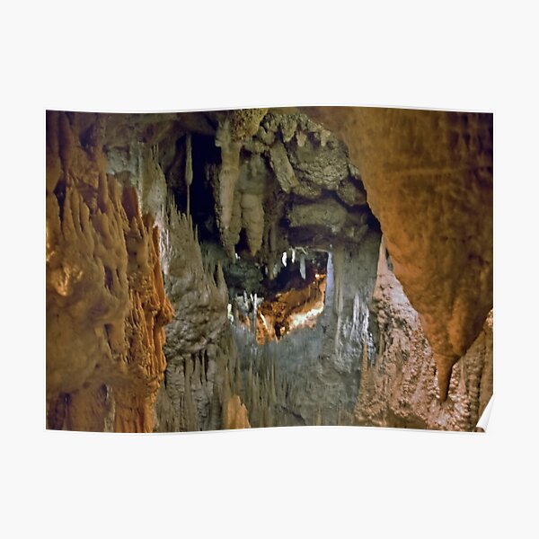 "Waitomo Glow worm Caves, New Zealand" Poster by AnnDixon | Redbubble