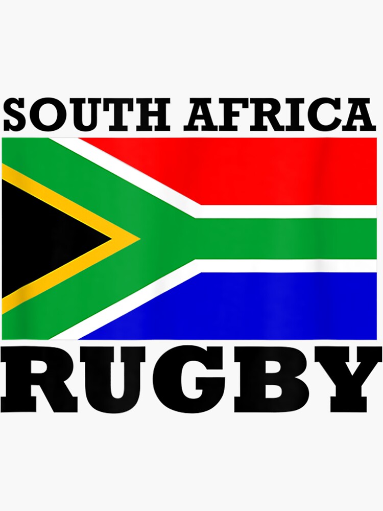 "South African Rugby Springbok Bokke " Sticker for Sale by SabrinaMRowe ...
