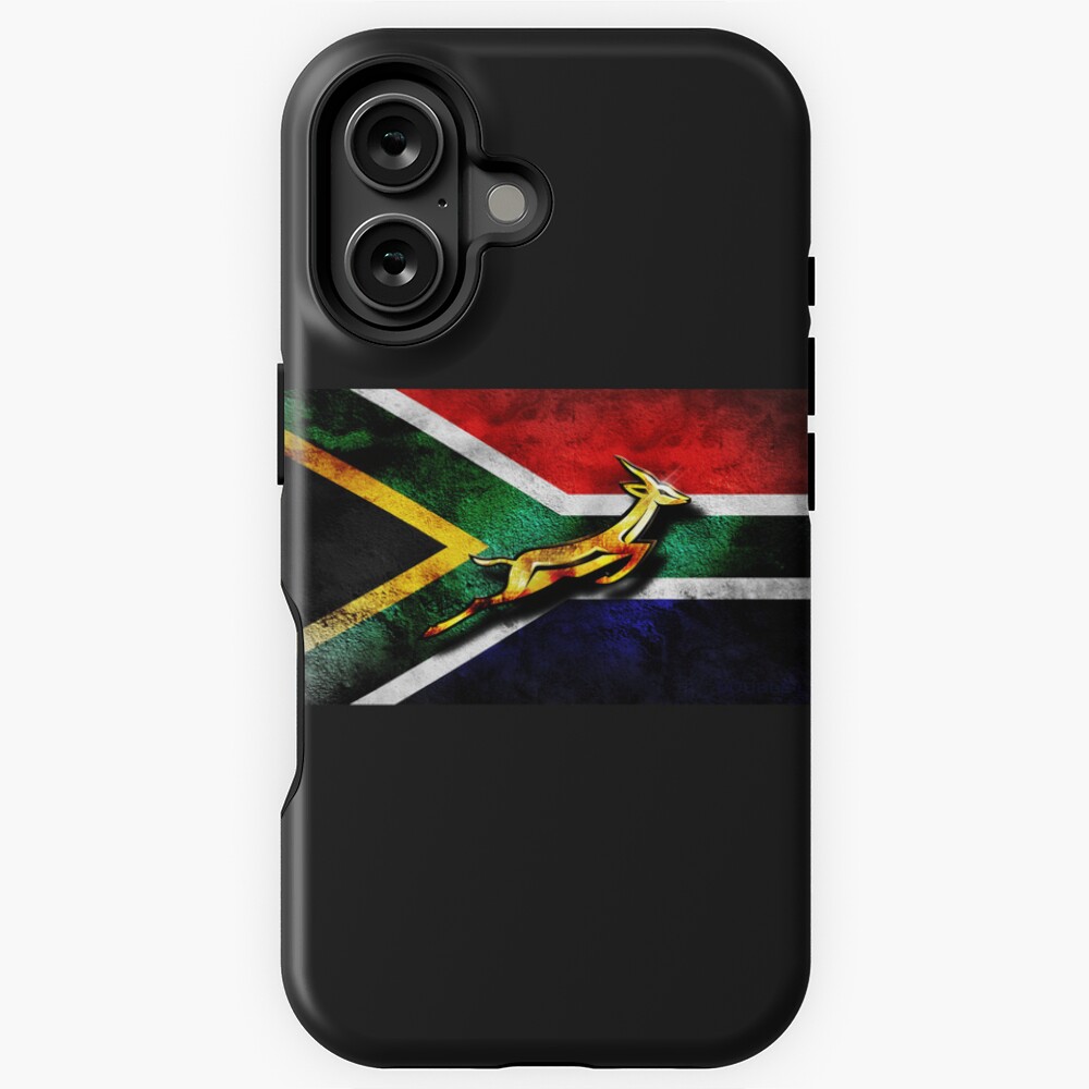 "Springbok Bokke South African Flag Vintage Rugby " Sticker for Sale by ...