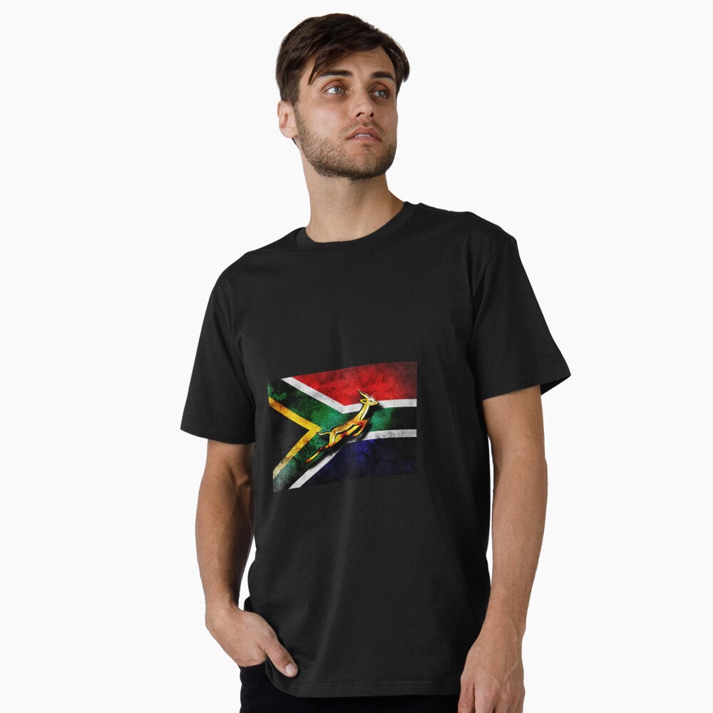"Springbok Bokke South African Flag Vintage Rugby " Sticker for Sale by ...