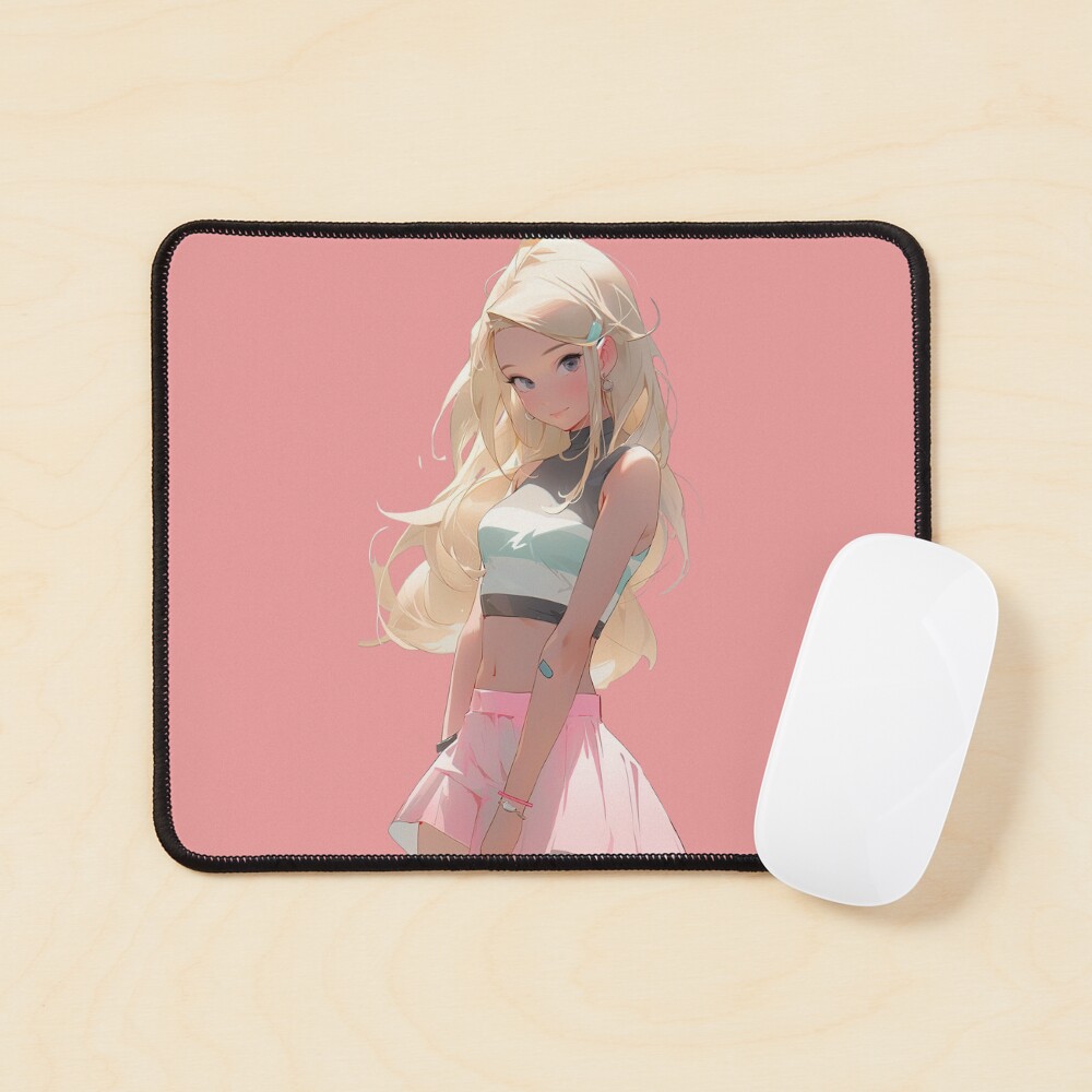 "Cute Anime Blonde Girl" Sticker for Sale by Juliascutecornr | Redbubble