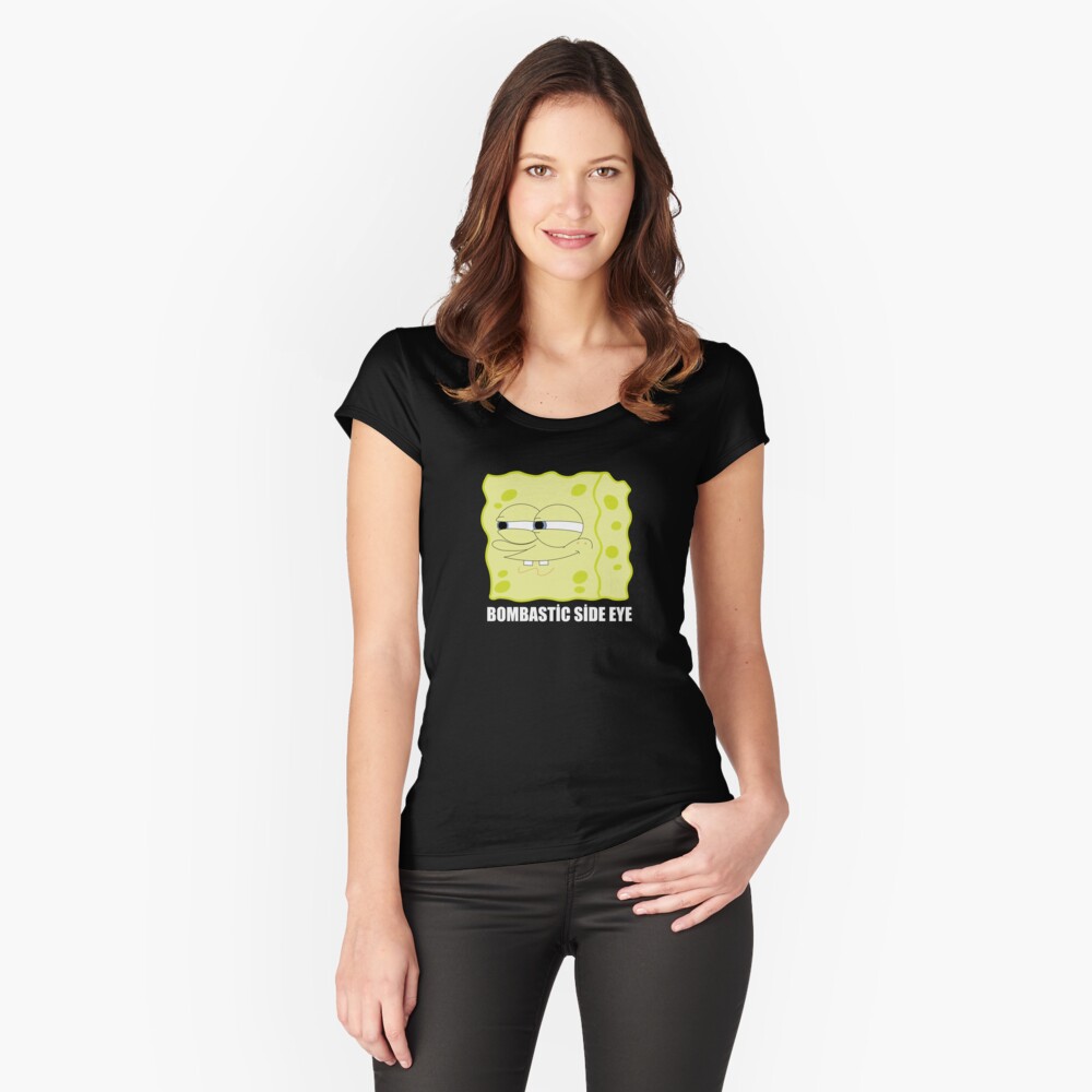 "Spongebob Bombastic Side Eye" Sticker for Sale by yukselaciker | Redbubble