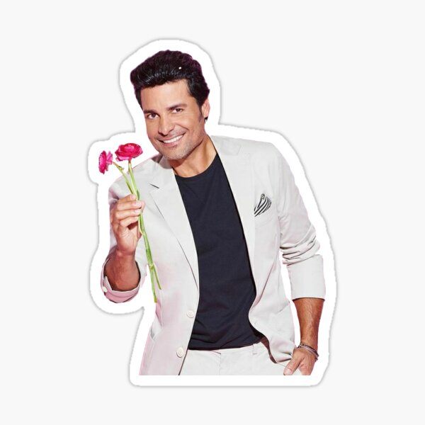 Pegatina con la obra «chayanne flores» de Rebeca k | Redbubble