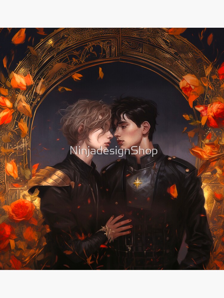 "Dark Rise James and Will" Sticker by NinjadesignShop | Redbubble