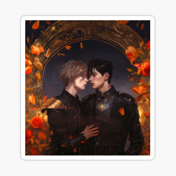 "Dark Rise James and Will" Sticker by NinjadesignShop | Redbubble