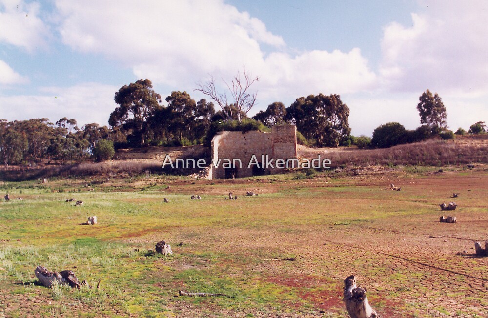 "Lime Kilns/Lake Merrimu" by Anne van Alkemade | Redbubble