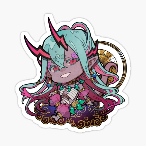 " ibuki- fgo chibi " Sticker for Sale by StratusGraphics | Redbubble