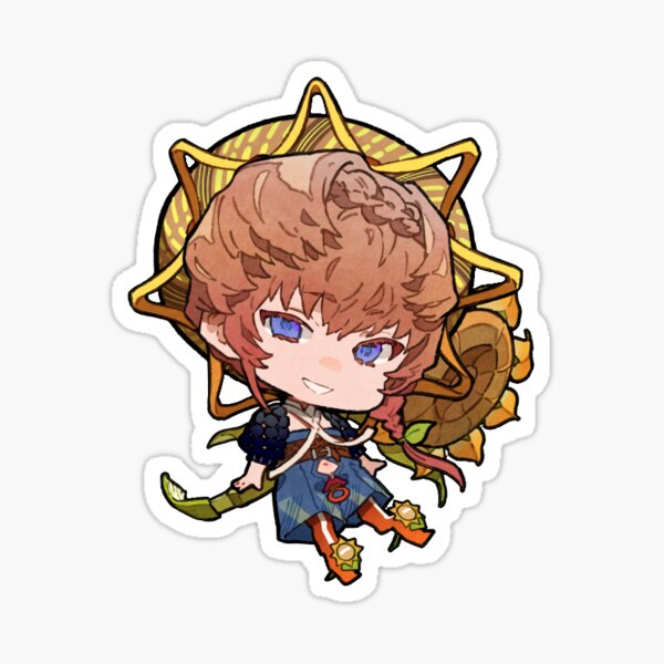 " van gogh - fgo chibi " Sticker for Sale by StratusGraphics | Redbubble