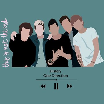 "One Direction - History Song " Sticker for Sale by LyndenLester ...