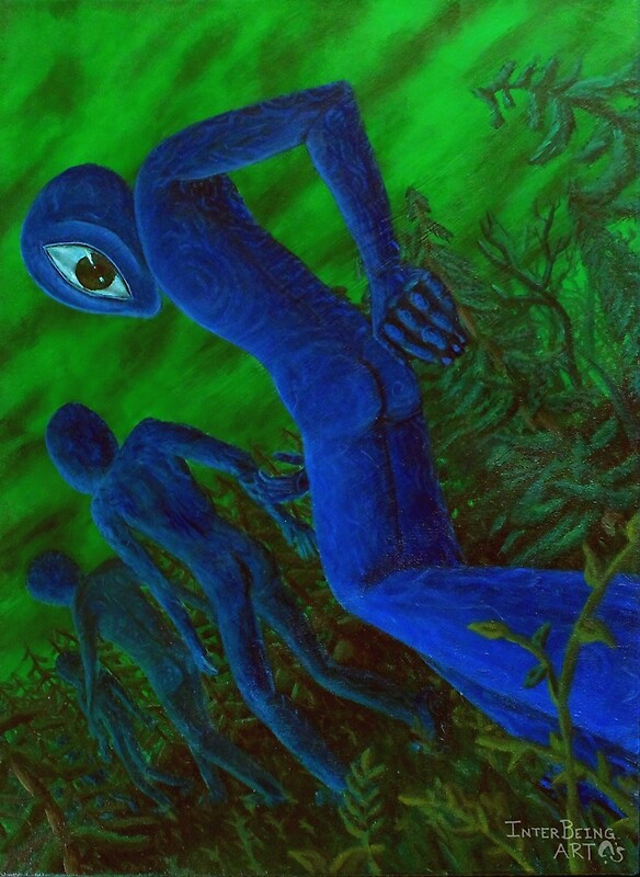 "Procession" by InterBeing Art | Redbubble