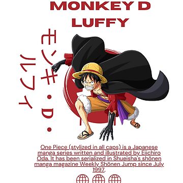 "Luffy Black hand Japan classic" Sticker for Sale by AnnoMeister ...