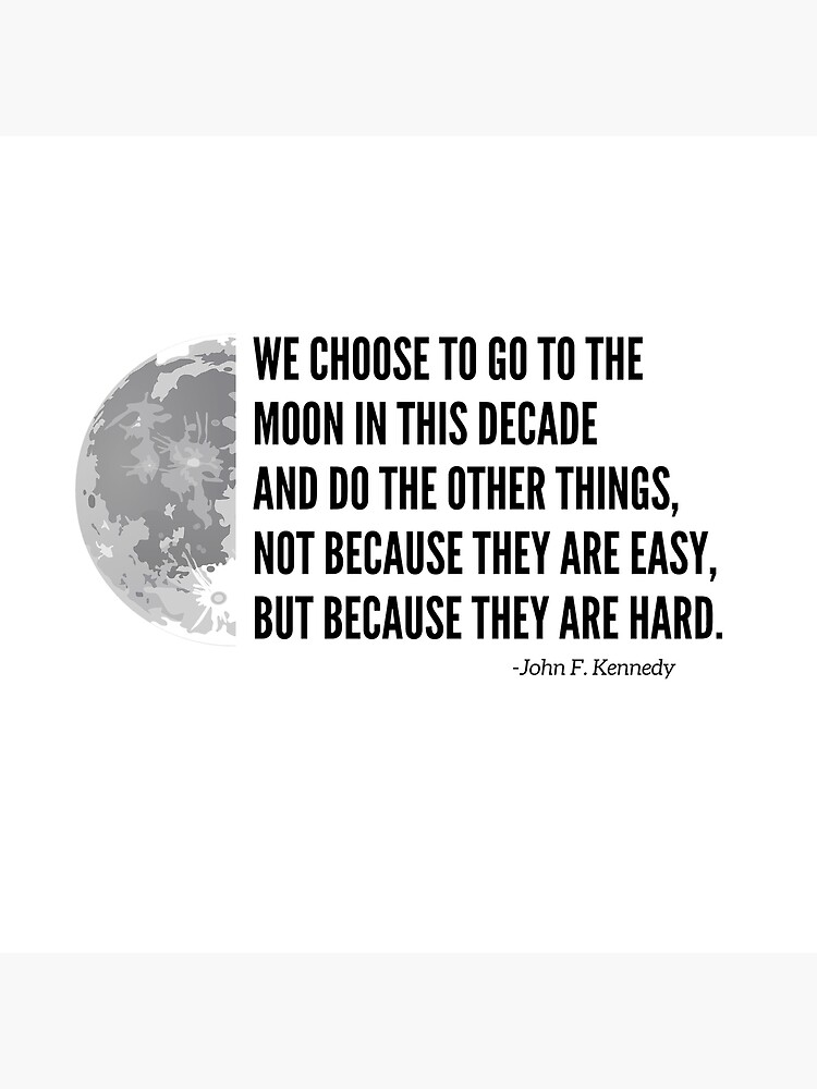 Jfk Moon Quotes