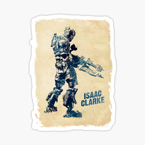 "Isaac" Sticker for Sale by Naumovski | Redbubble