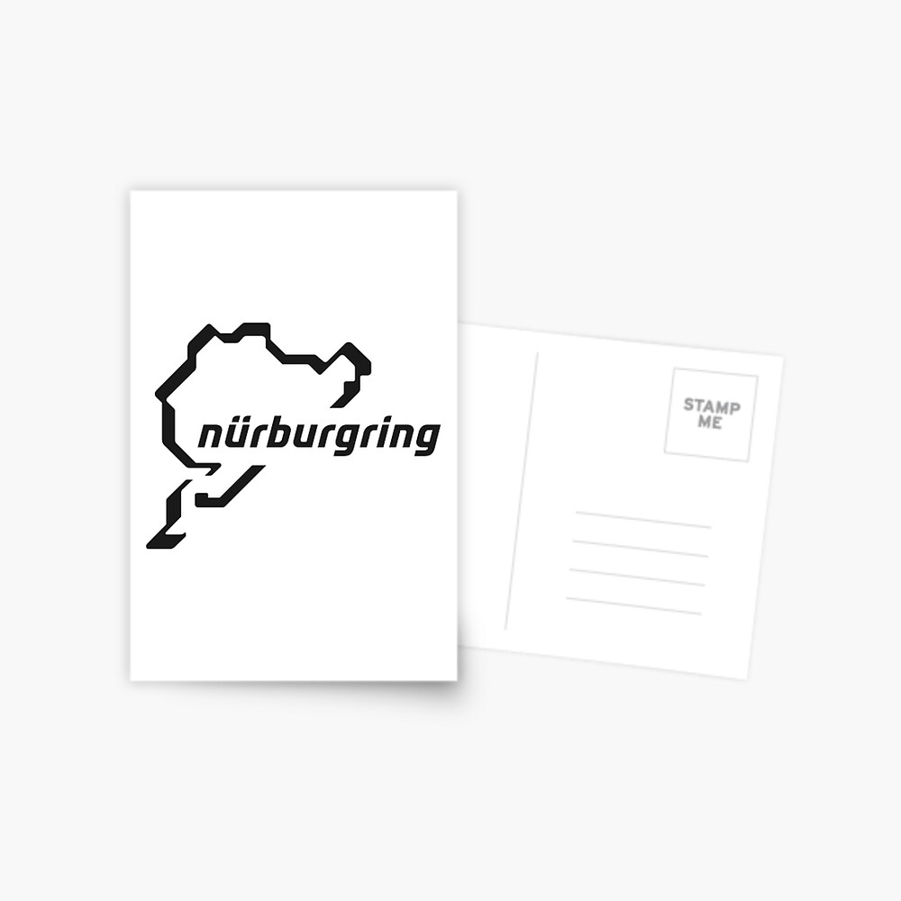 "Nurburgring - logo" Postcard by dawa-bu | Redbubble
