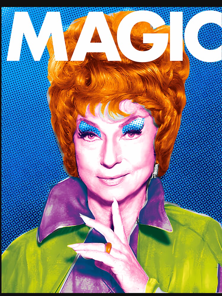"Endora MAGIC from BEWITCHED Pop Art" Essential T-Shirt for Sale by ...