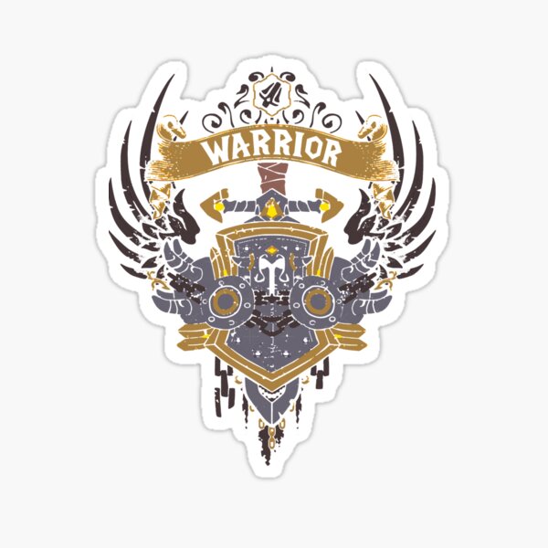 "WARRIOR - ELITE EDITION 1" Sticker for Sale by momi4e | Redbubble
