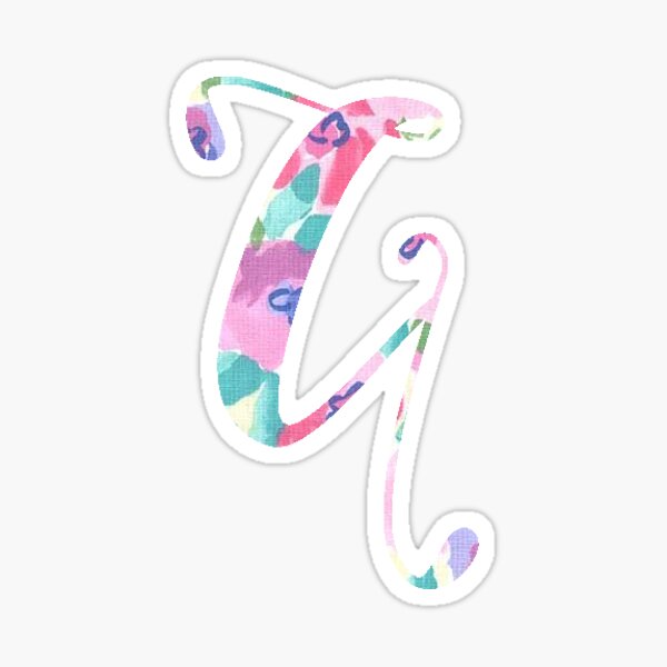 "G letter sticker" Sticker by elephantc123 | Redbubble