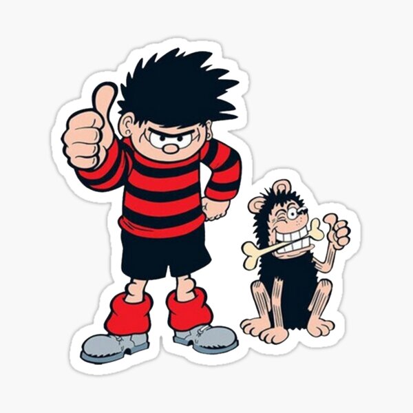 "Thumbs Up Classic British Television" Sticker for Sale by EKristiann ...