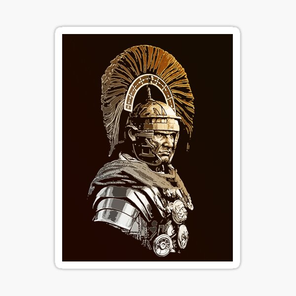 "Roman Centurion Portrait" Sticker for Sale by ANDREA MAZZOCCHETTI ...