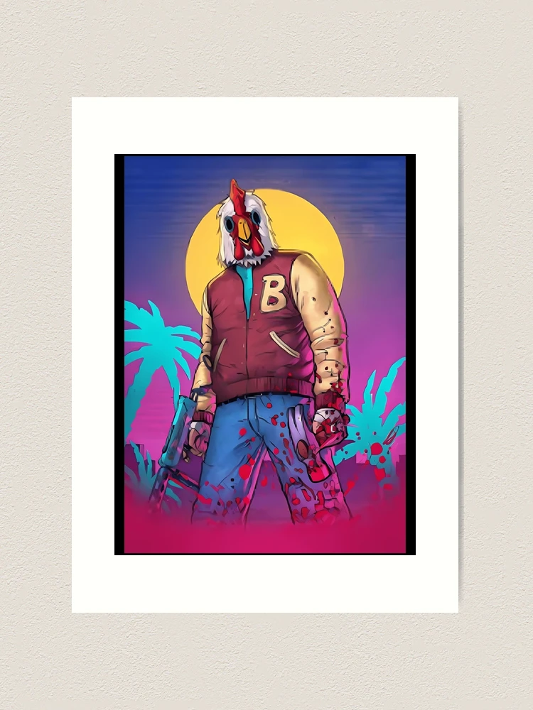 Hotline Miami Jacket Art