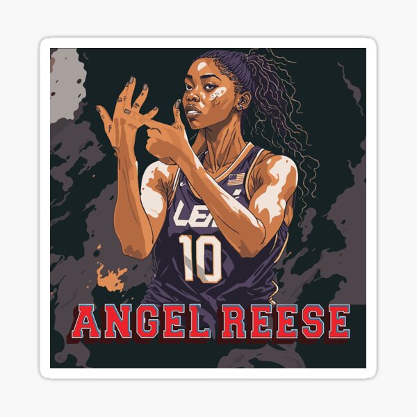 "ANGEL REESE" Sticker by Graficolandia | Redbubble