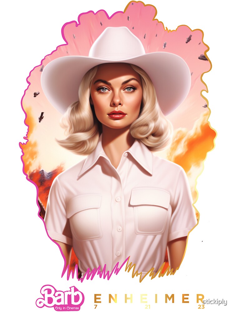 Barbenheimer Onesie, Barbie & Oppenheimer Crossover Movie Onesie ...