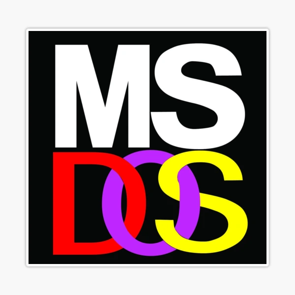 Ms Dos Logo What Is MS DOS? The Silicon Underground
