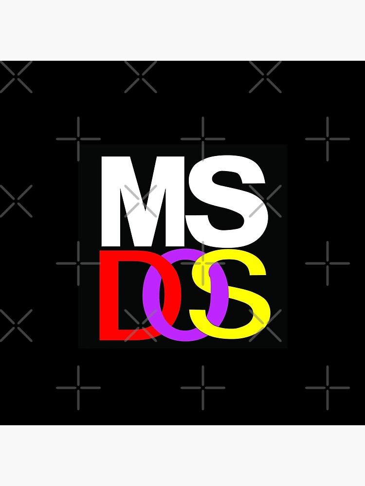 Ms Dos Logo What Is MS DOS? The Silicon Underground