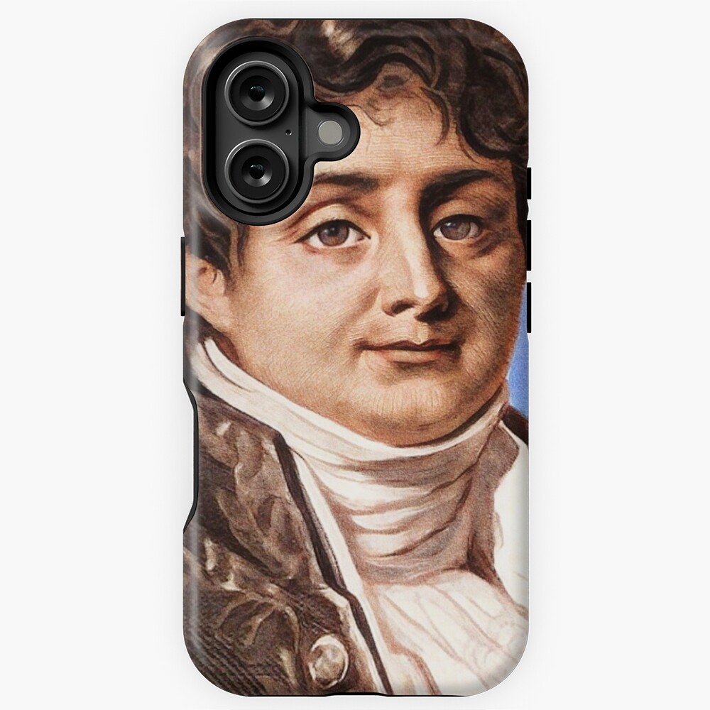 "French Mathematician Joseph Fourier illustration " Sticker for Sale by ...