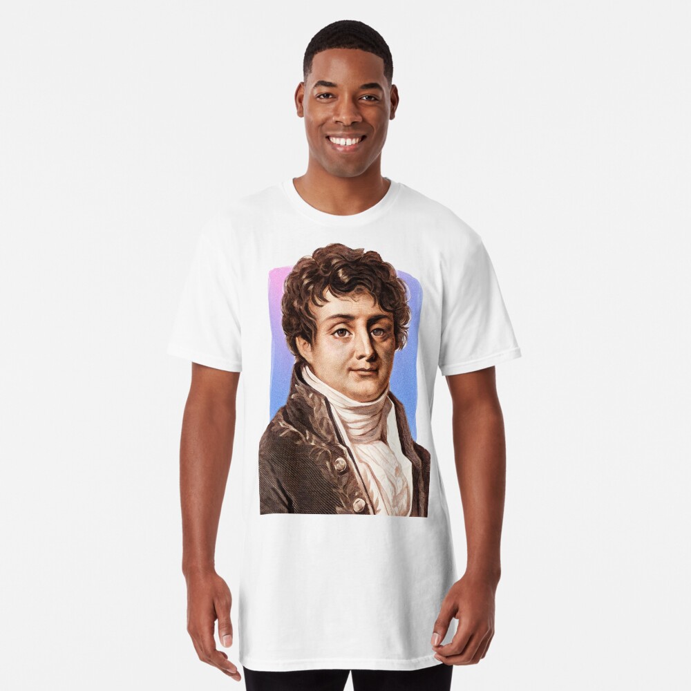 "French Mathematician Joseph Fourier illustration " Sticker for Sale by ...