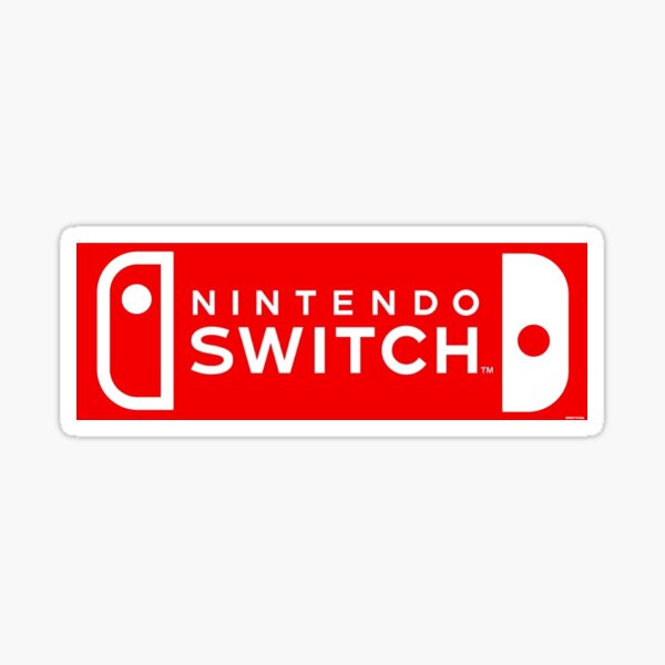 Nintendo Switch Logo Stickers | Redbubble