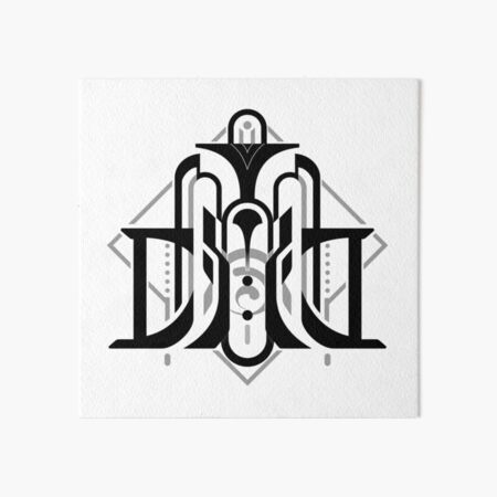 "Fontaine logo Genshin Impact" Art Board Print for Sale by damomonkey ...