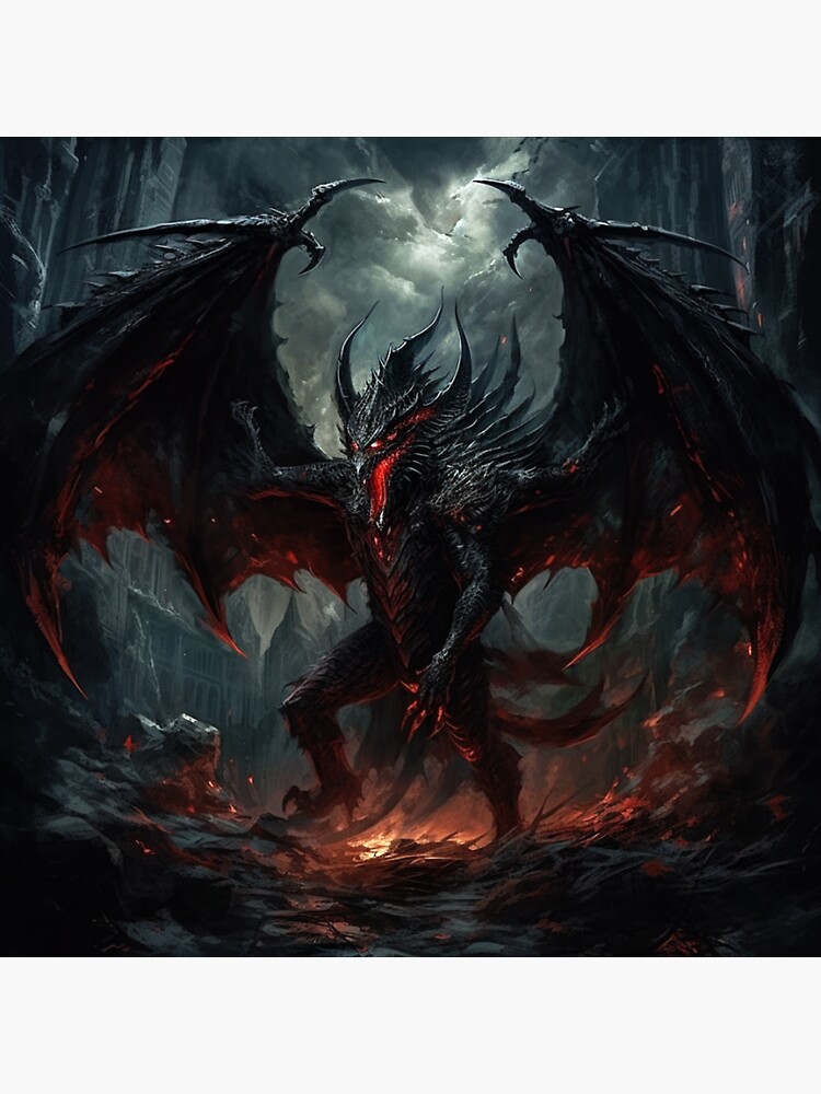 "Demon Bird" Sticker for Sale by dawnmvd | Redbubble