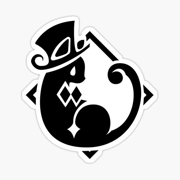 "Lyney Constel­lation logo Genshin Impact" Sticker for Sale by Damien ...