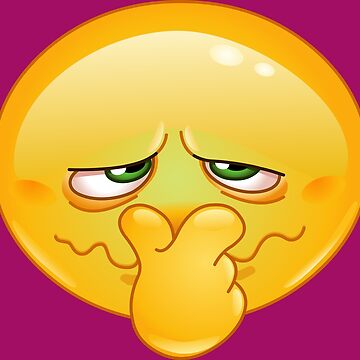 "Bad Smell Emoticon" Sticker for Sale by yayayoy | Redbubble