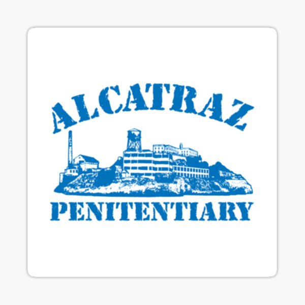 "Alcatraz" Sticker by romeobravado | Redbubble