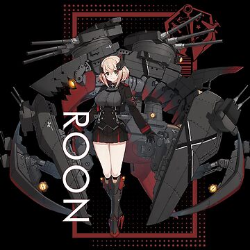 "Roon - Azur Lane - Character Portrait" Sticker for Sale by Graphic Cup ...